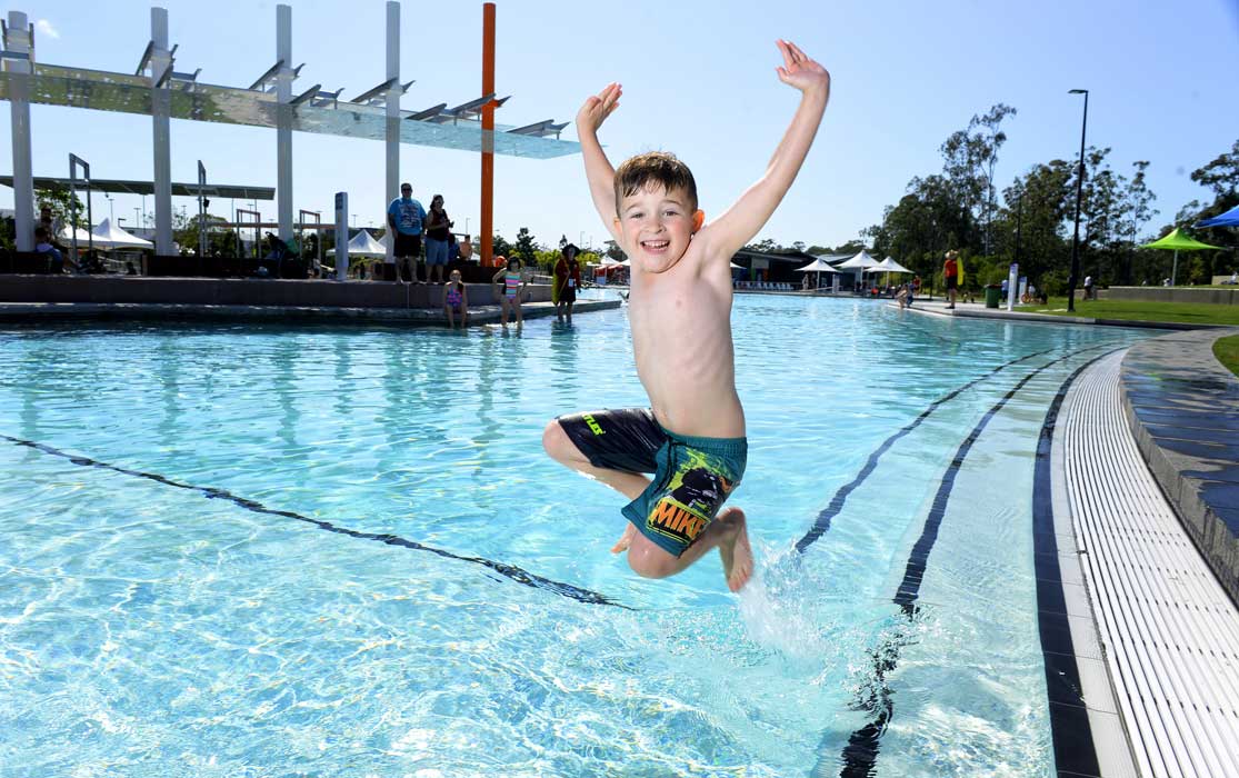 Beat the Heat at Springfield city’s Robelle Domain and Orion Lagoon ...